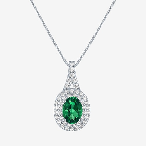 Click here for Gemstone & Lab-Created White Sapphire Sterling Sil... prices