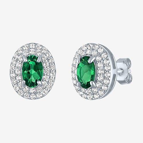 Click here for Gemstone & Lab-Created White Sapphire Sterling Sil... prices