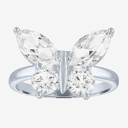 Click here for Womens Lab Created White Sapphire Sterling Silver... prices