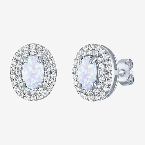 Click here for Gemstone & Lab-Created White Sapphire Sterling Sil... prices
