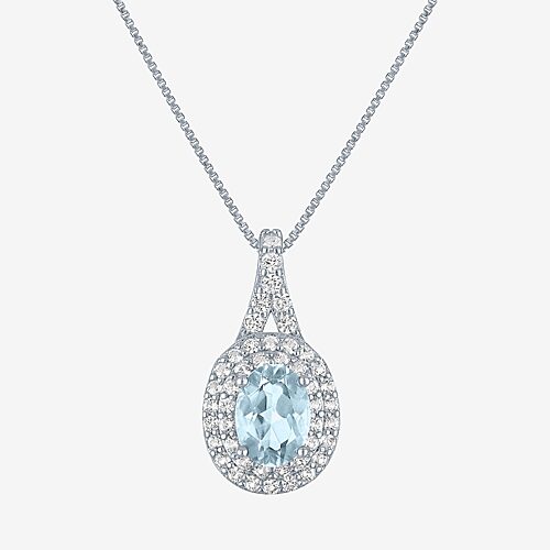 Click here for Gemstone & Lab-Created White Sapphire Sterling Sil... prices