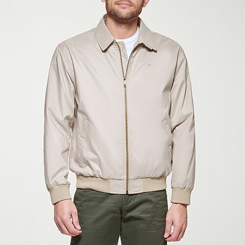 Click here for Dockers Mens Midweight Bomber Jacket  Large  Beige prices