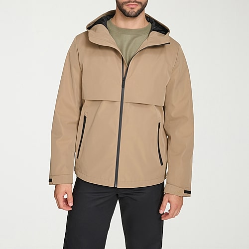 Click here for Dockers Mens Hooded Water Resistant Midweight Rain... prices