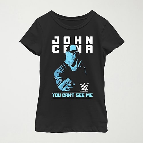 Click here for John Cena Little & Big Kid Girls Crew Neck Short S... prices