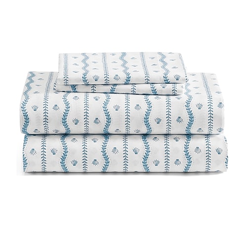 Click here for Caribbean Joe Cooling 6-Pc. Sheet Set  Queen - Wav... prices