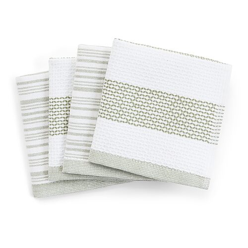 Click here for Cooks Dual Purpose Textured 4-pc. Dish Cloth Set... prices