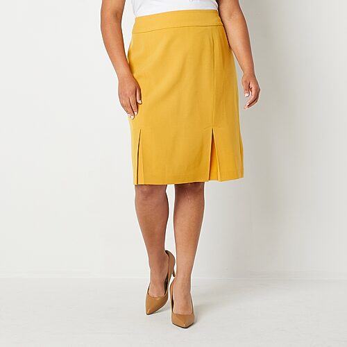 Click here for Black Label by Evan-Picone Womens Plus Suit Skirt... prices