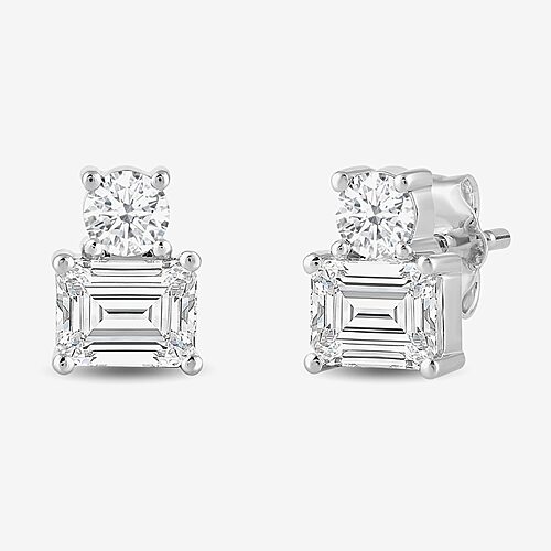Click here for (F / Si2) 1 CT. T.W. Lab Grown White Diamond 10K G... prices
