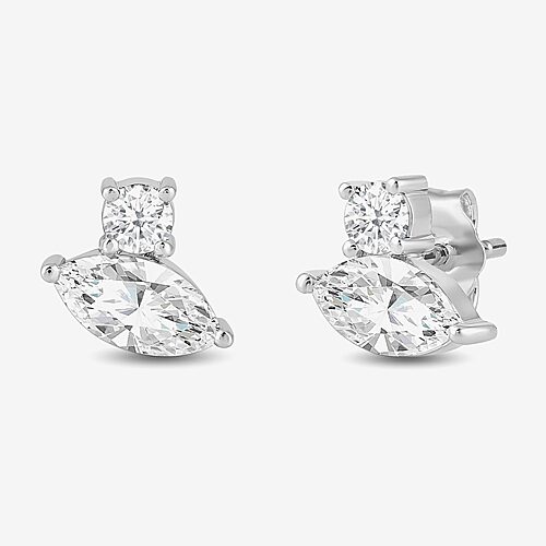 Click here for (F / Si2) 1 CT. T.W. Lab Grown White Diamond 10K G... prices