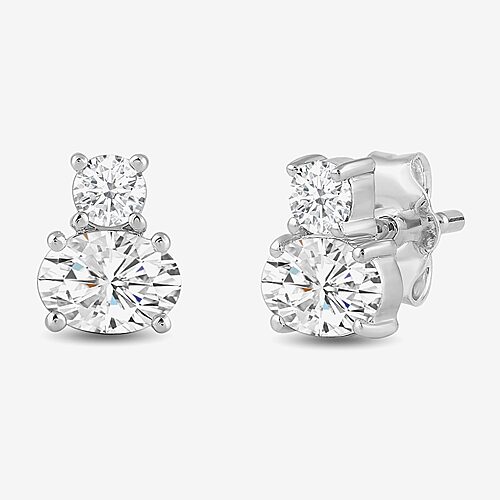 Click here for (F / Si2) 1 CT. T.W. Lab Grown White Diamond 10K G... prices