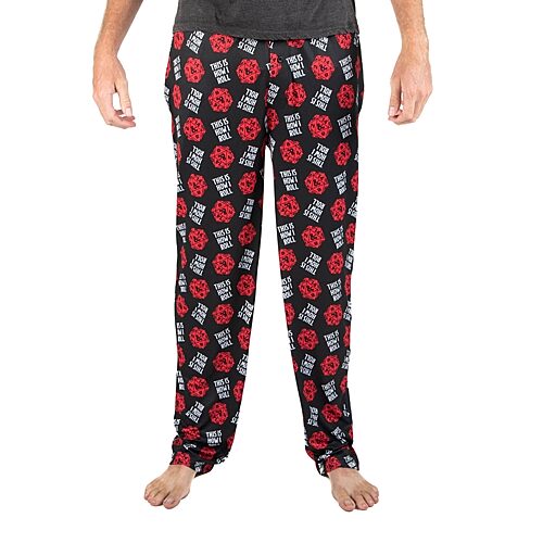 Click here for Dungeons Dragons Mens Fleece Pajama Pants  Small... prices