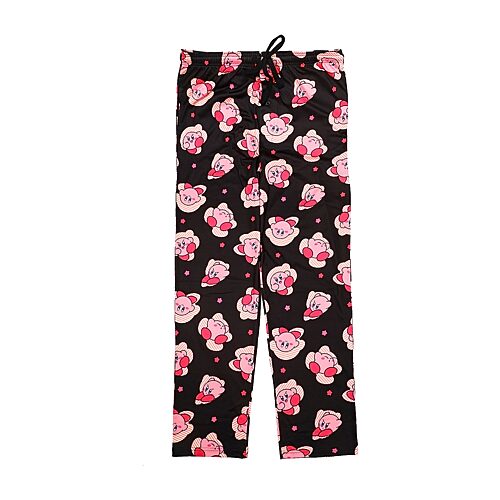 Click here for Mens Fleece Kirby Pajama Pants  Medium  Black prices