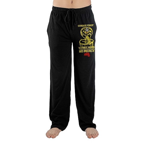 Click here for Mens Fleece Cobra Kai 1 Pair Pajama Pants  Large... prices