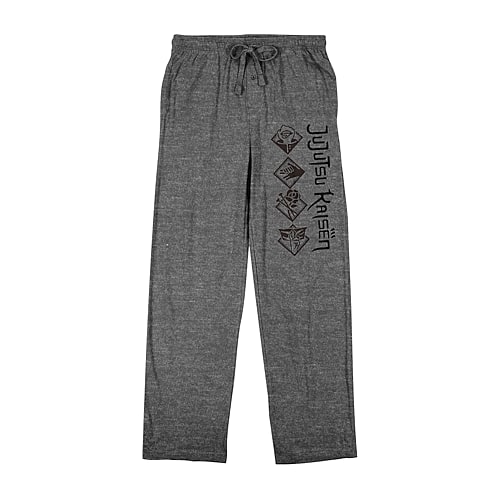 Click here for Jujutsu Kaisen Mens Fleece Pajama Pants  X-large... prices