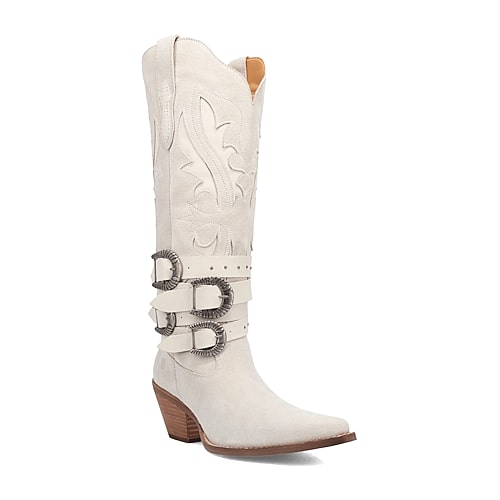Click here for Dingo Womens Buck Wild Suede Leather Boot Block He... prices