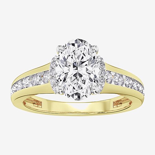 Click here for (F / Vs2) Womens 3 3/4 CT. T.W. Lab Grown White Di... prices