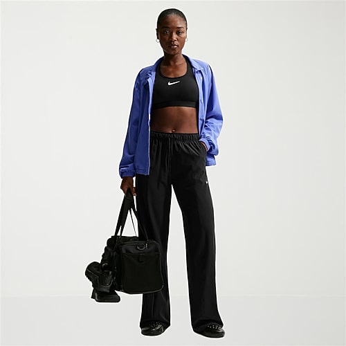 Click here for Nike Womens Wide Leg Mid Rise Regular Fit Workout... prices