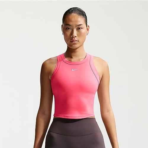 Click here for Nike Womens High Neck Sleeveless Active Tank Top... prices