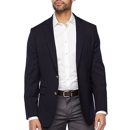 Click here for Stafford Hopsack Mens Stretch Fabric Classic Fit B... prices