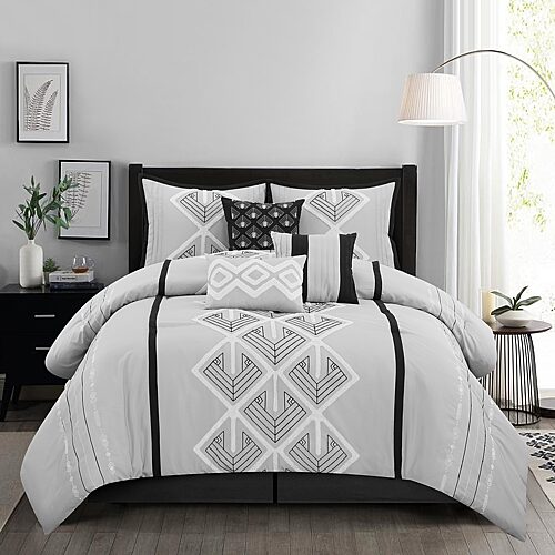 Click here for Stratford Park Oliver 7-Piece Comforter Set  King... prices