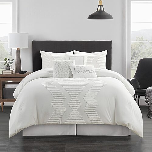 Click here for Stratford Park Galatea Tufted Embroidery 7-Pc. Com... prices