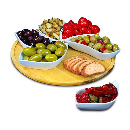 Click here for Elama Signature Modern 13.5 Inch 7pc Lazy Susan Ap... prices