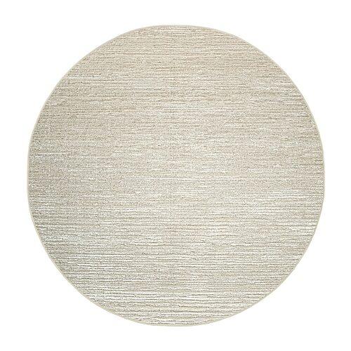 Closeout! Km Home Davide 1228 53 x 53 Round Area Rug - Beige