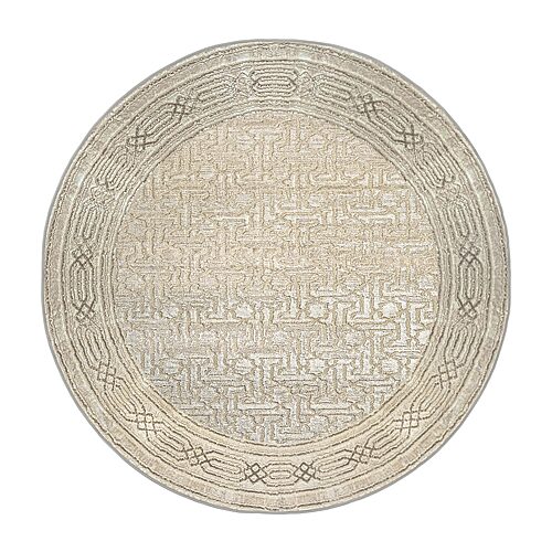 Click here for Closeout! Km Home Davide 1231 53 x 53 Round Area R... prices