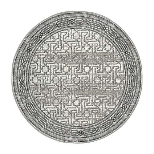 Click here for Closeout! Km Home Davide 1231 53 x 53 Round Area R... prices