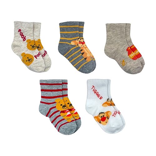 Click here for Toddler Boys 5 Pair Winnie The Pooh Crew Socks  2t... prices