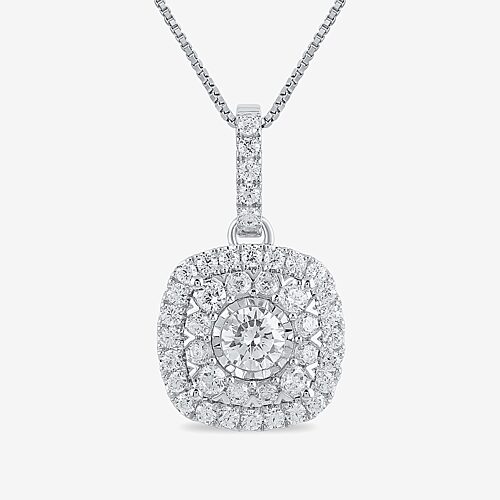 Click here for Womens 1 CT. T.W. Lab Grown White Diamond 10K Gold... prices