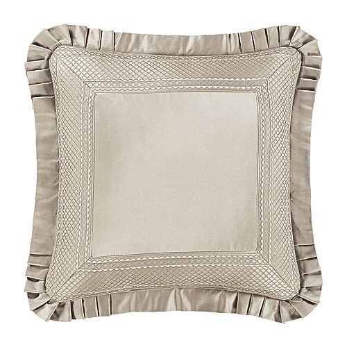 Click here for Queen Street Branson Flax Square Throw Pillow  One... prices