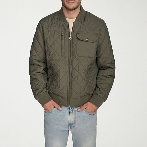 Click here for Levis Mens Water Resistant Midweight Bomber Jacket... prices