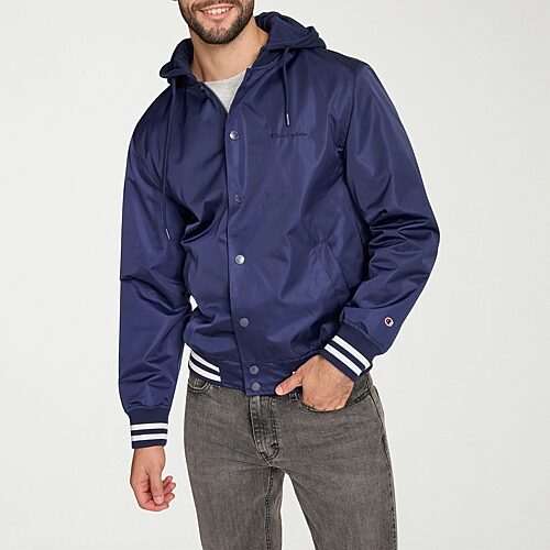 Click here for Champion Mens Hooded Midweight Bomber Jacket  Smal... prices