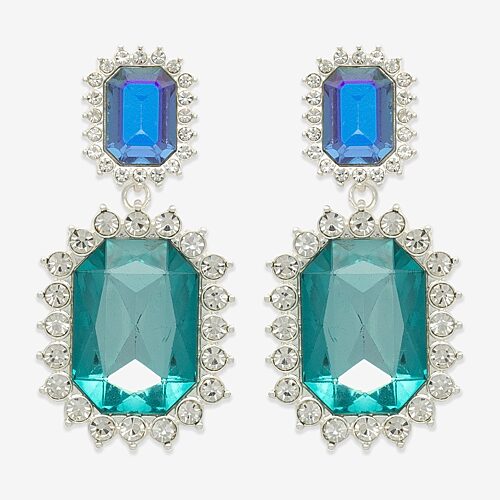 Click here for Bijoux Bar Womens Glass Drop Earrings  One Size  S... prices
