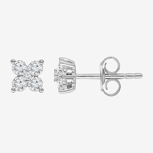 Click here for (I/Si2) 1/2 CT. T.W. Lab Grown White Diamond Sterl... prices