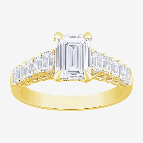 Click here for (F / Vs2) Womens 3 CT. T.W. Lab Grown White Diamon... prices