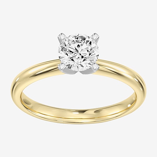Click here for 1 CT. Lab-Grown (G / SI2) Diamond Round Solitaire... prices