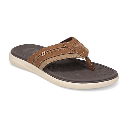 Click here for Dockers Mens Cliff Flip-Flops  9 Medium  Brown prices