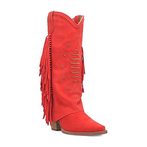 Click here for Dingo Womens Spirit Trail Stacked Heel Cowboy Boot... prices