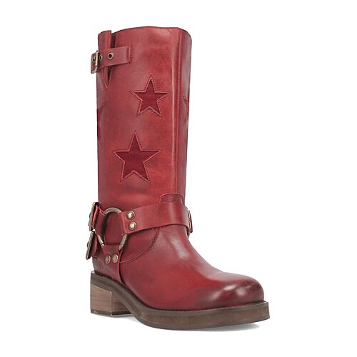 Click here for Dingo Womens Blacklist Leather Boots - Wine prices
