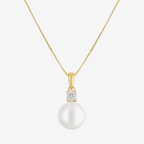 Click here for Gemstone 10K Gold Oval Pendant Necklace  One Size... prices