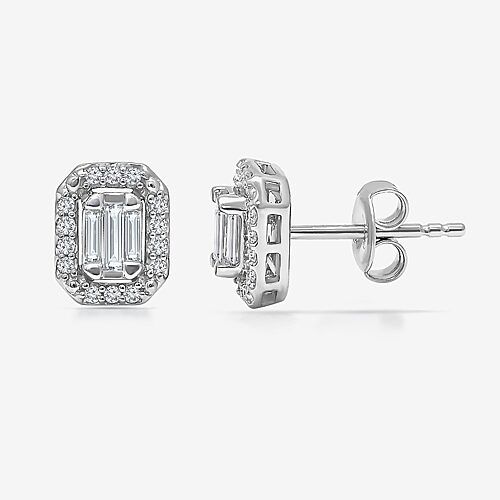 Click here for (I1/ I) 1/3 CT. T.W. Lab Grown White Diamond Sterl... prices
