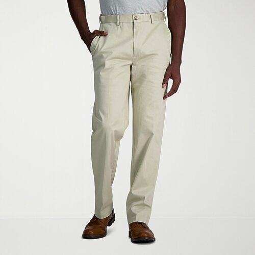 Click here for Haggar Wrinkle Free Performance Khaki Mens Classic... prices