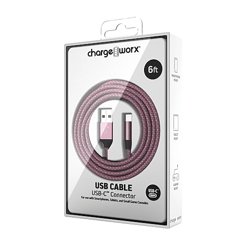 Click here for Chargeworx 6Ft Usb C Cable Type C Connector  One S... prices