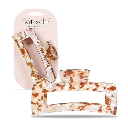 Click here for Kitsch Recycled Plastic Open Shape Claw Clip  One... prices