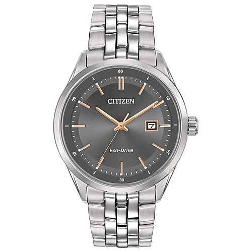 Click here for Citizen Mens Eco-Drive Stainless Steel Bracelet Wa... prices