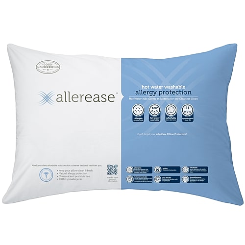 Click here for Allerease Hot Water Washable Medium Density Pillow... prices
