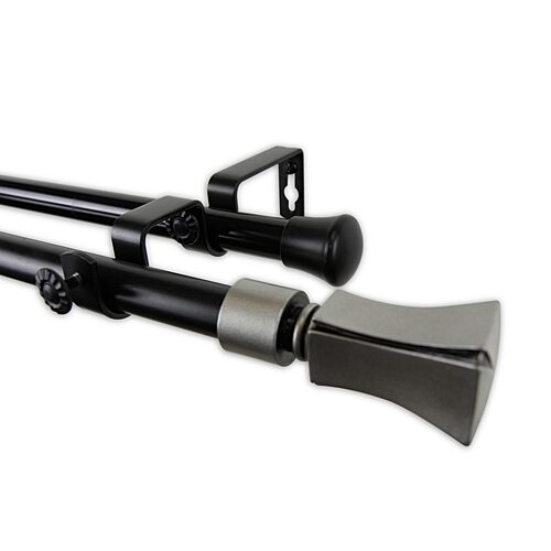 Click here for Rod Desyne Fort 13/16 Adjustable Double Curtain Ro... prices