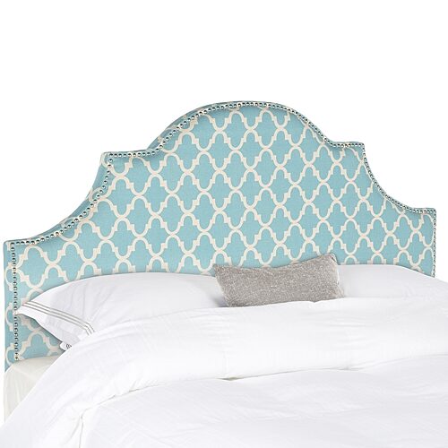 Click here for Hallmar Patterned Upholstered Headboard with Nailh... prices